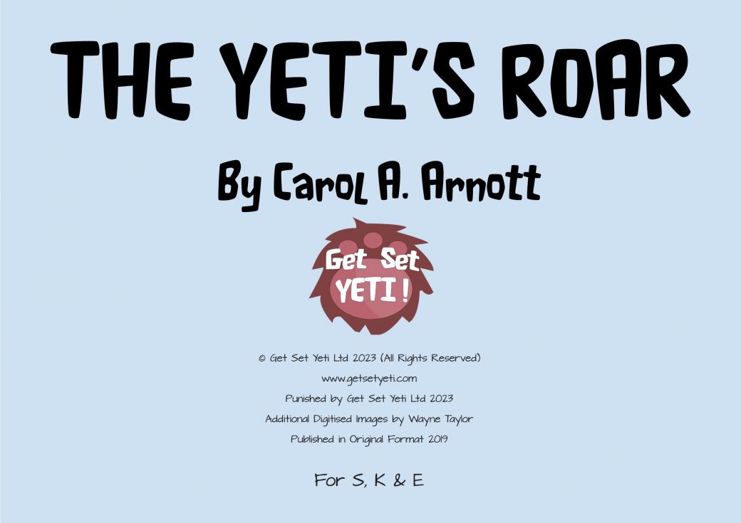 The Yeti's Roar | Get Set Yeti