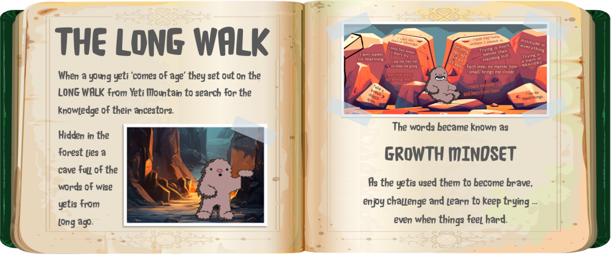 Choose Your Mindset Adventure Book | Get Set Yeti